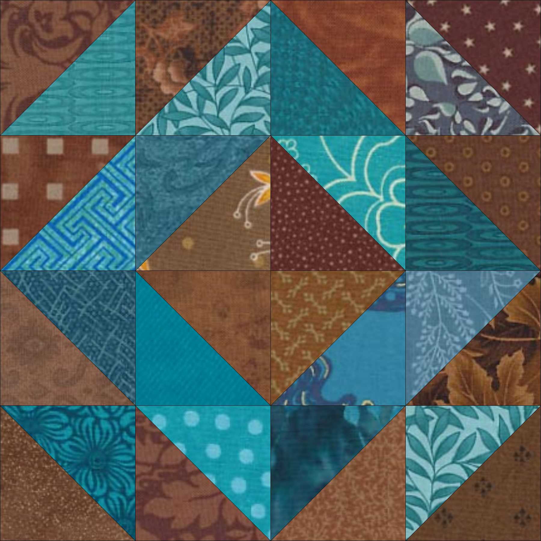 HST block – Making Scrap Quilts from Stash