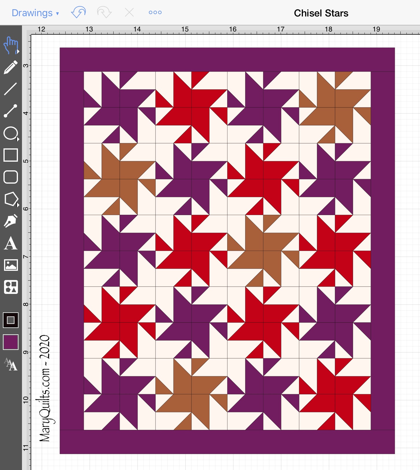 Chisel Stars – Making Scrap Quilts from Stash