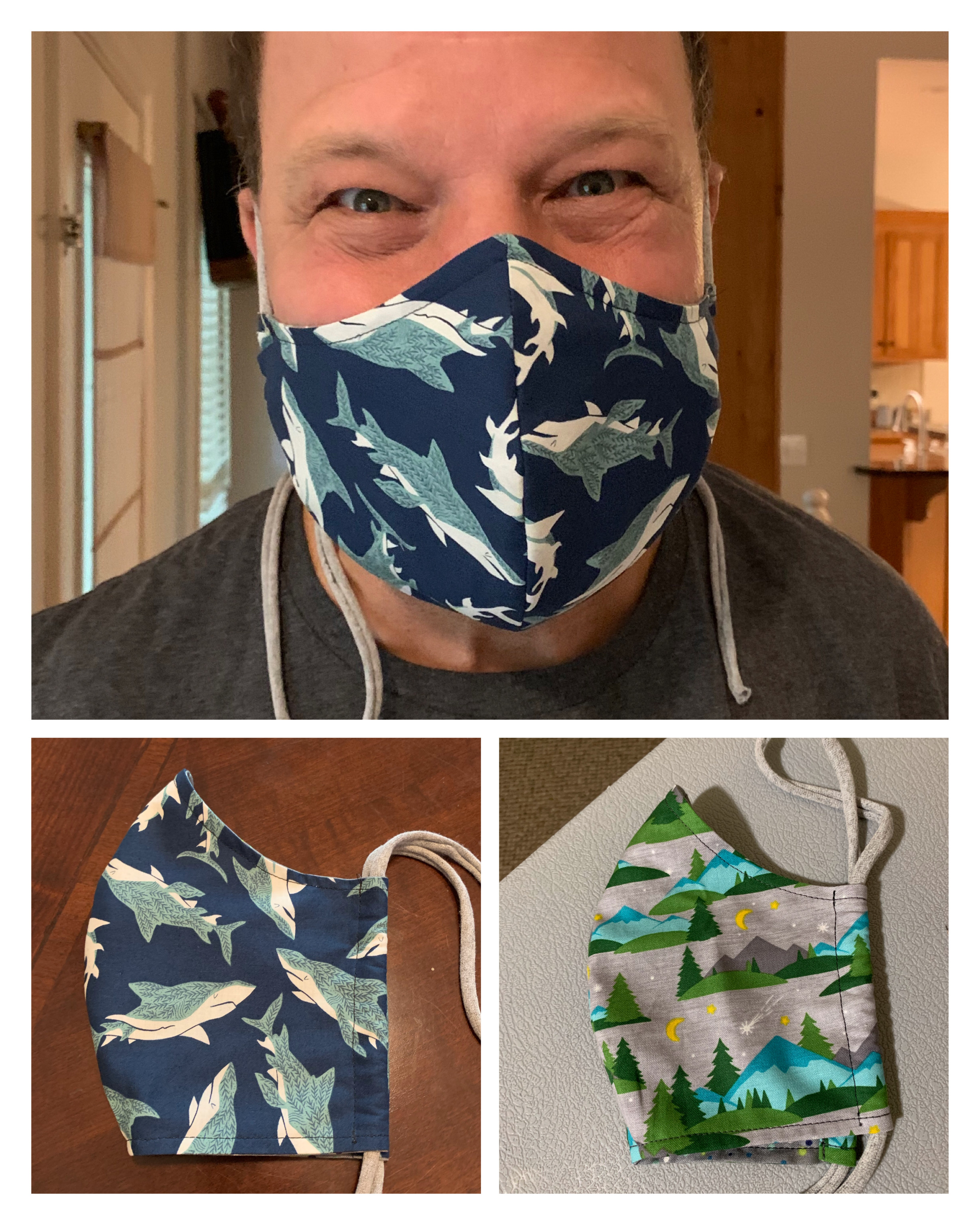 Masks again – Making Scrap Quilts from Stash