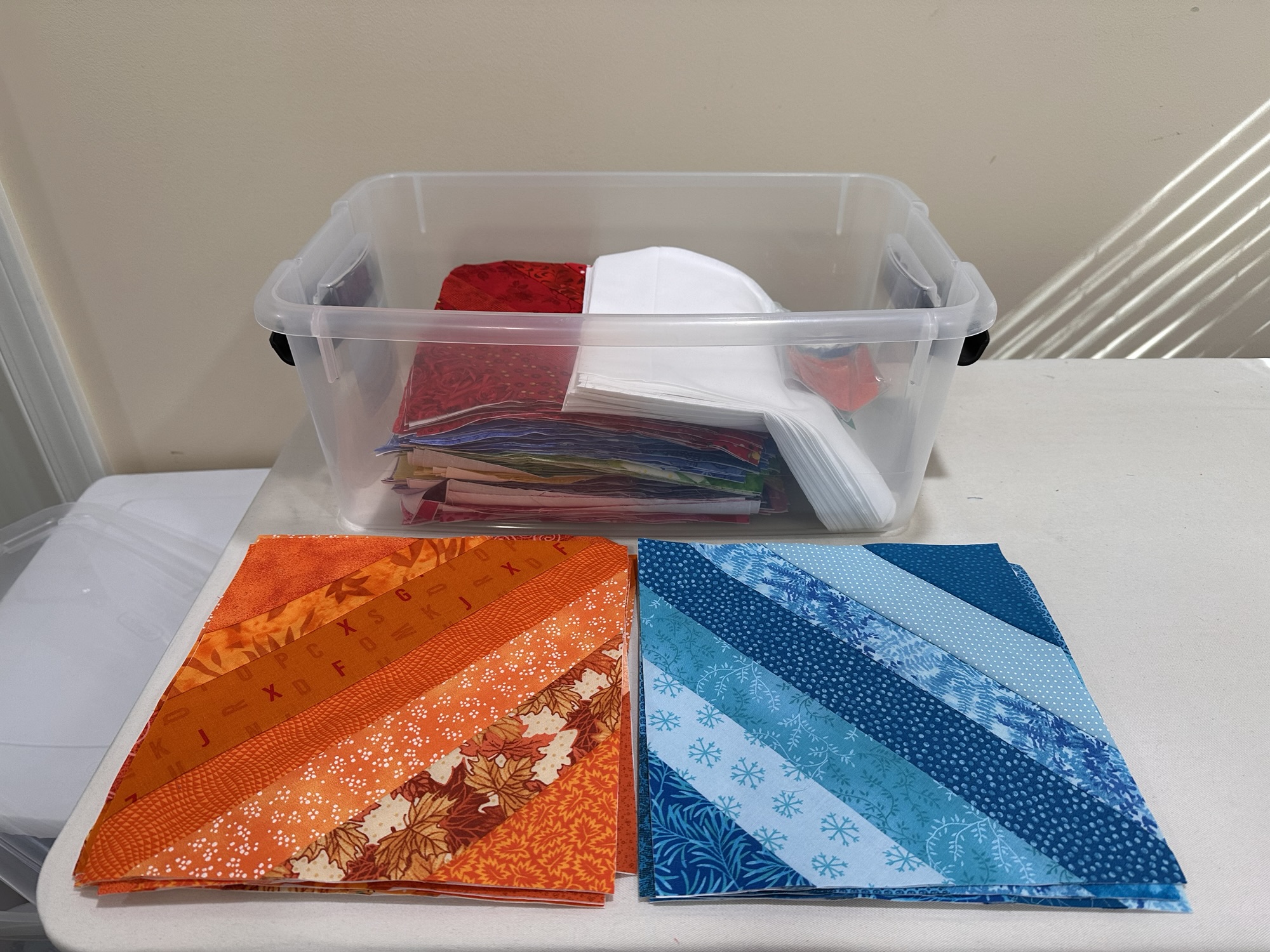 Finally done! – Making Scrap Quilts from Stash